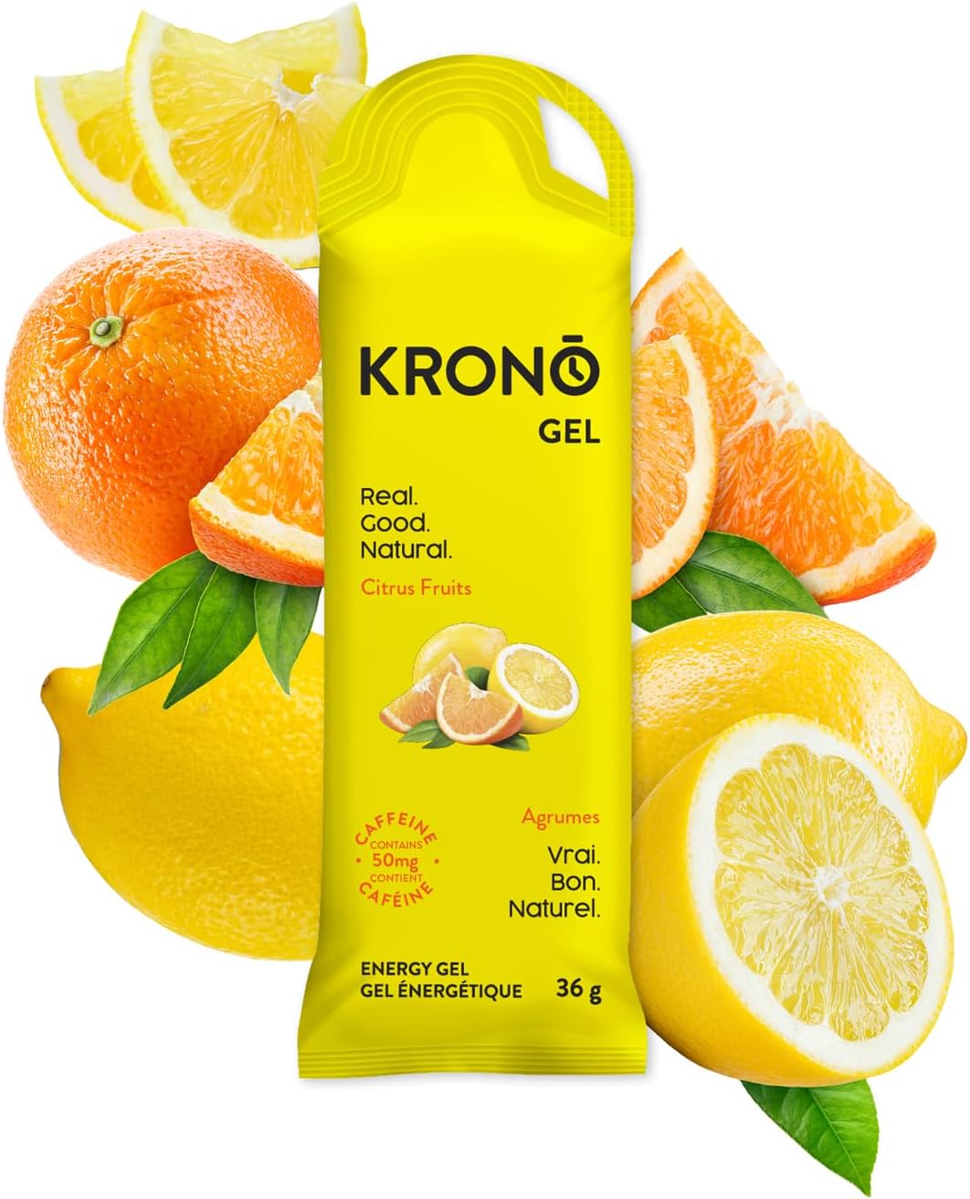Krono Nutrition Energy Gel - Made with Natural Ingredients - Vegan ...