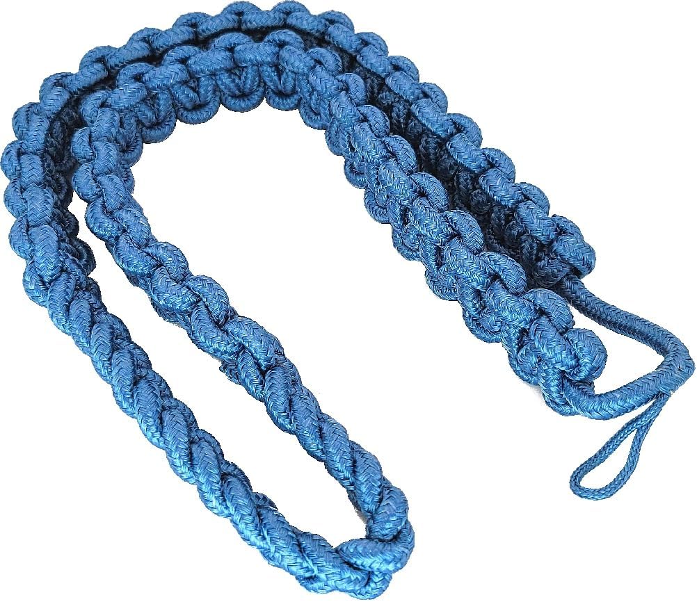 Amazon.com: U.S. Army Regulation Infantry Blue Cord (Shoulder Cord ...