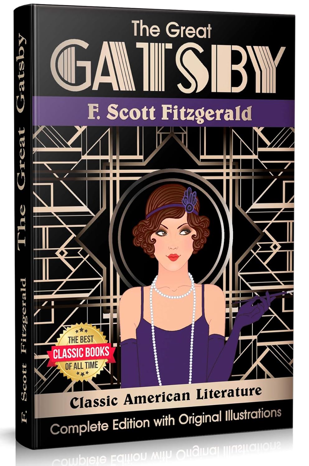 The Great Gatsby. Complete Edition with Original Illustrations: Classic ...