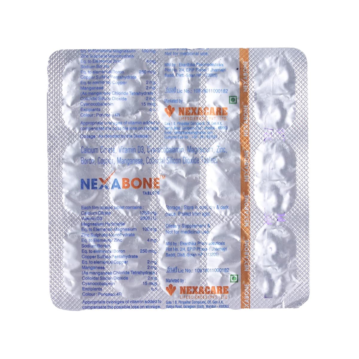 Nexabone - Strip of 15 Tablets : Amazon.in: Health & Personal Care