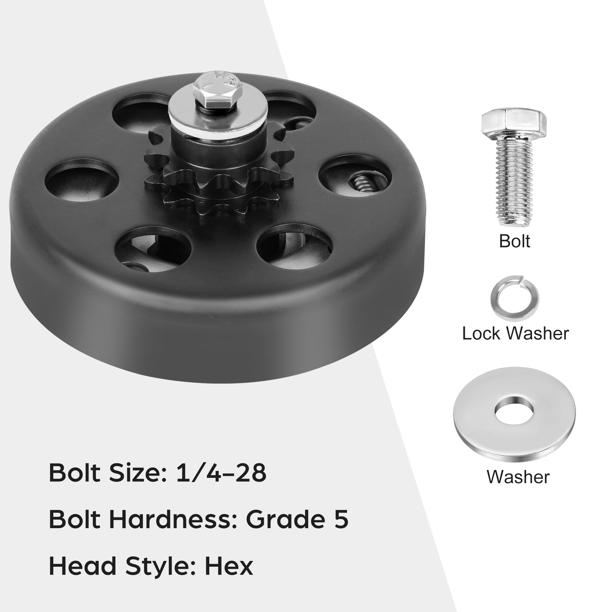 Snapklik.com : Go Kart Clutch 5/8" Bore, 11 Tooth Centrifugal Clutch ...