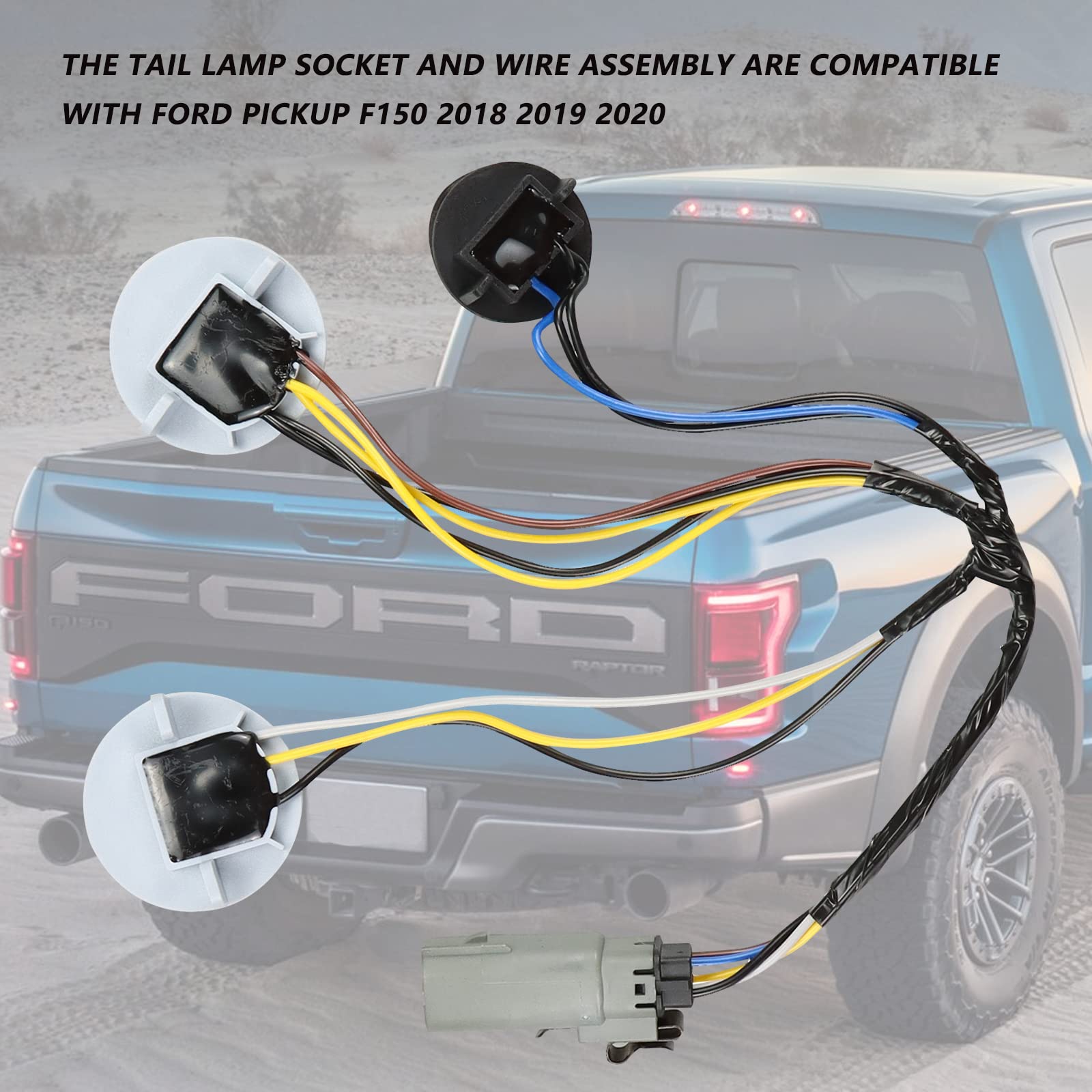 Esquema de Fiação da Luz Traseira Ford F350