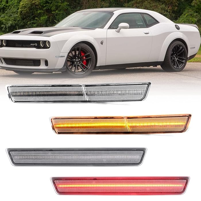 Buy Led Side Marker Lights Replacement for 2018 2019 2020 2021 2022 ...