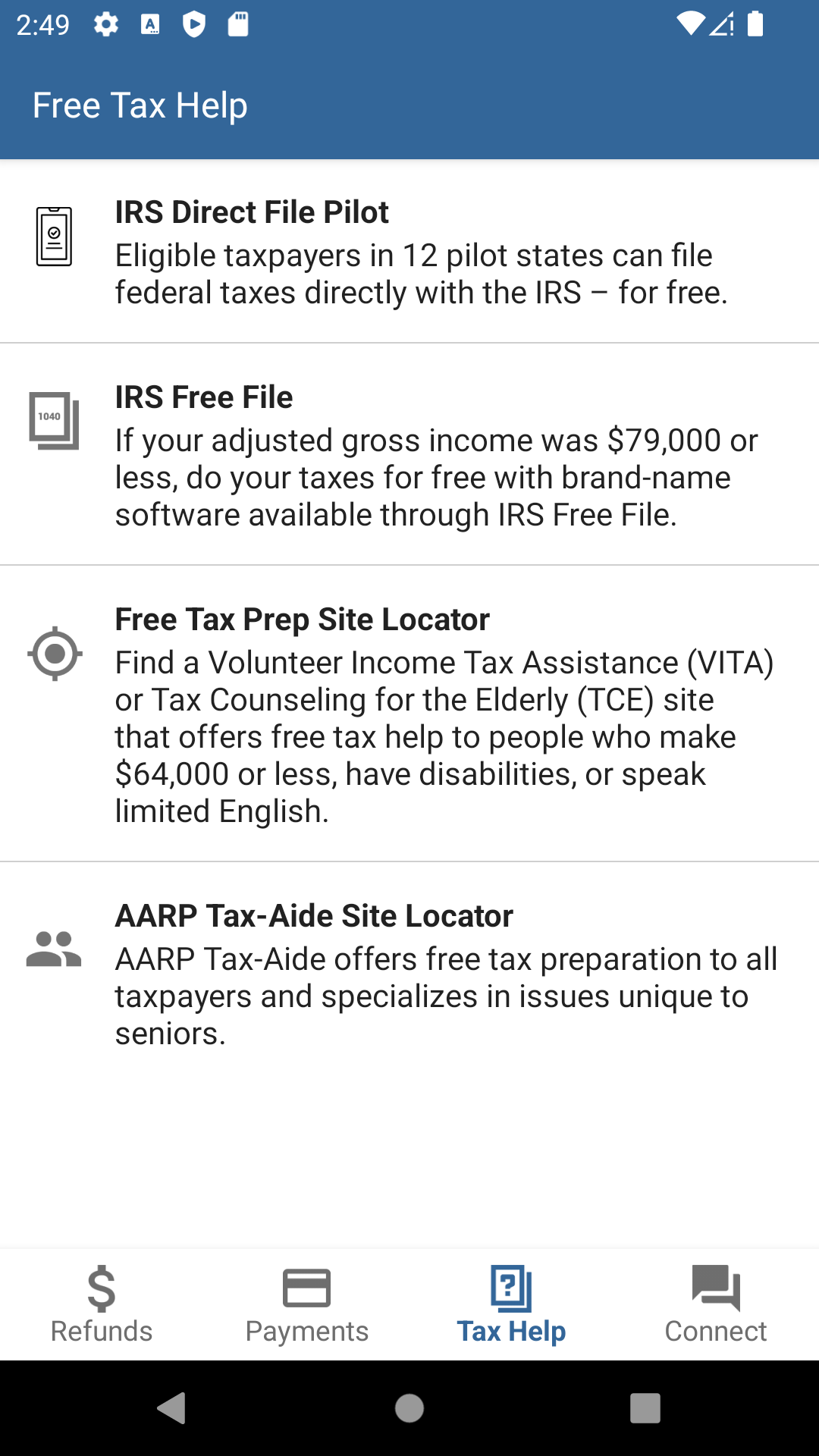 IRS2Go - App on Amazon Appstore