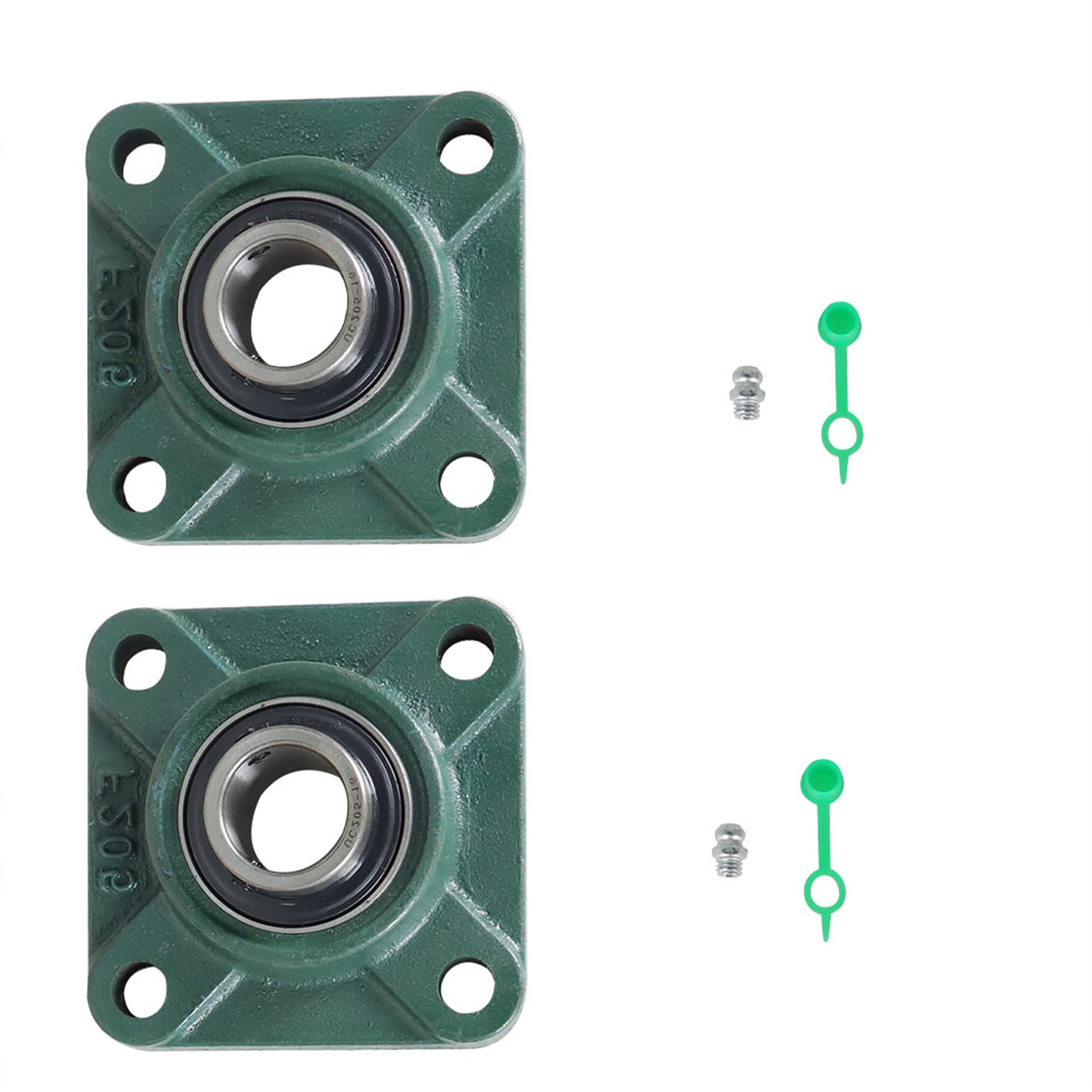 Snapklik.com : Timunr 2Pcs UCF205-16 Pillow Block Bearings 1 Inch Bore ...