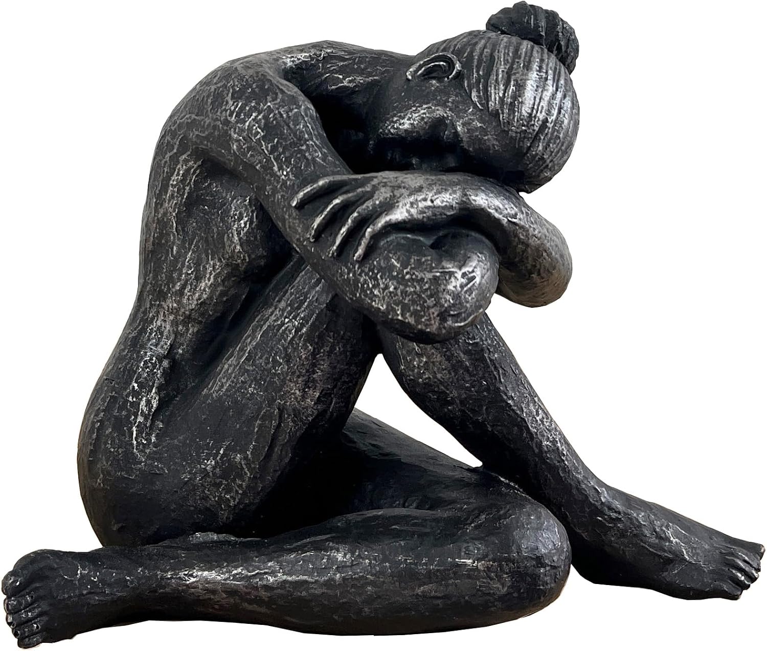 Alfie Francis 20.5cm Tall Abstract Sitting Woman Statue Resin Ornament ...