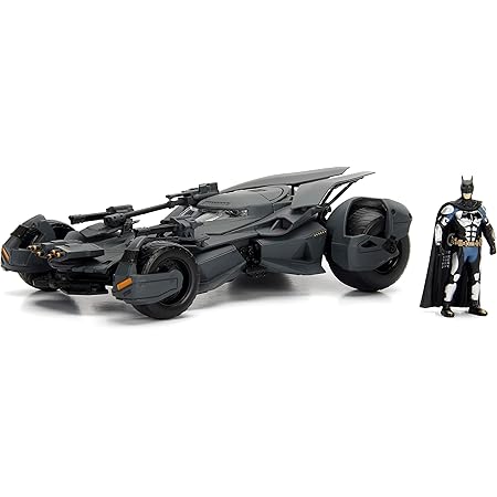 Amazon.com: Jada Toys DC Comics Batman Forever Batmobile & Batman ...