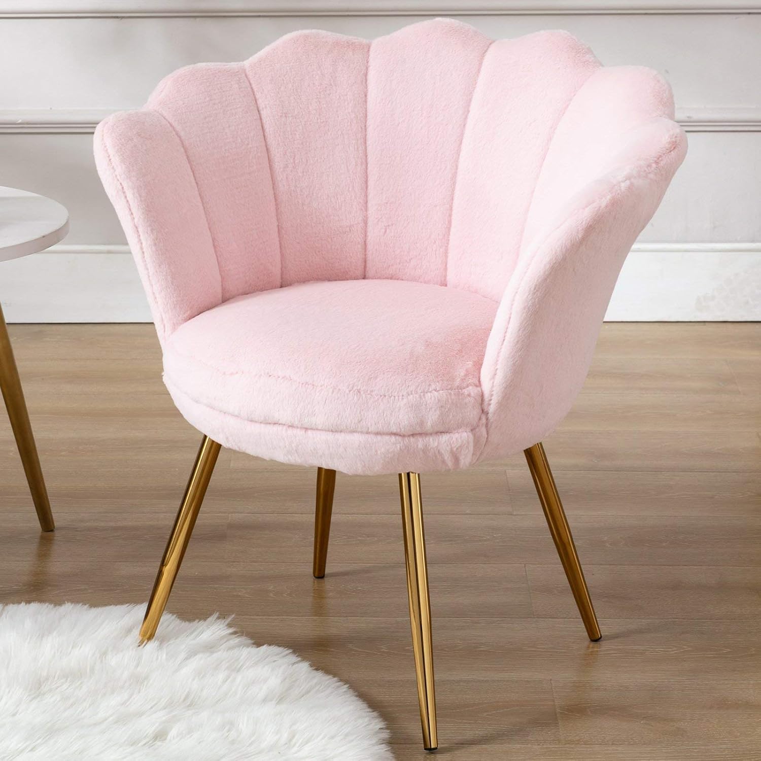 Wahson Silla tapizada de terciopelo para sala de estar, silla de ...