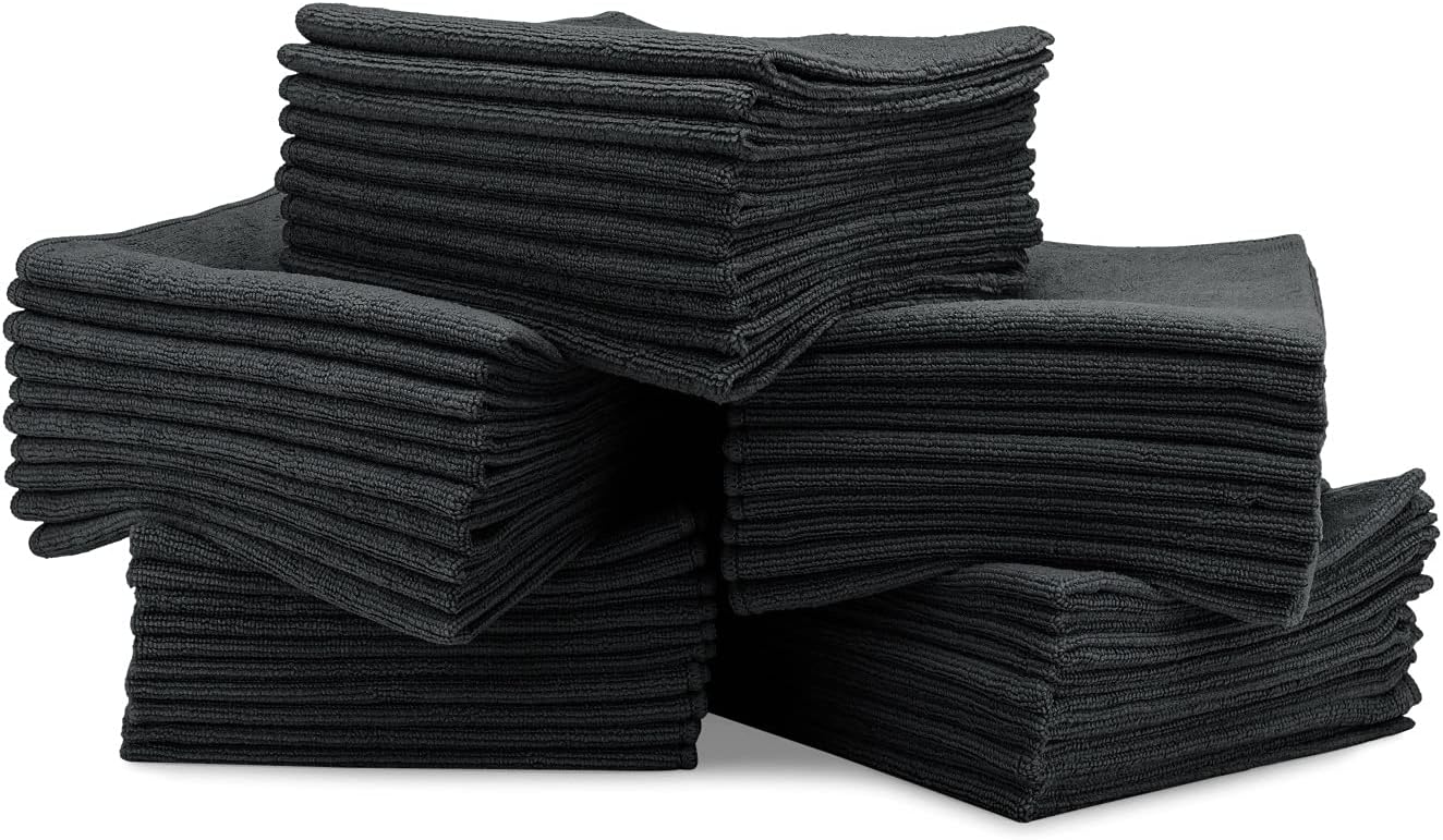 Amazon.com: 16" x 16" Economy All Purpose Microfiber Towels - 50 Pack ...