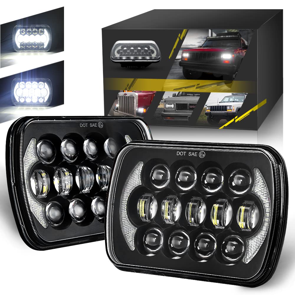 SPL 105W Brightest 5''x7''/7''x6'' Projector Led Headlights Sealed Beam ...