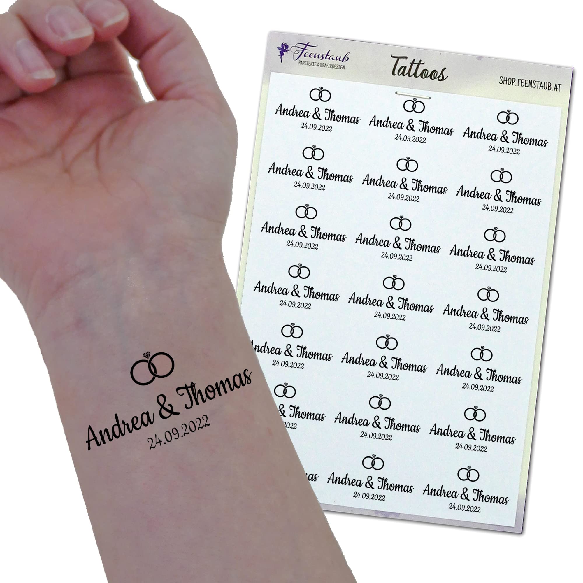 Name And Date Tattoos