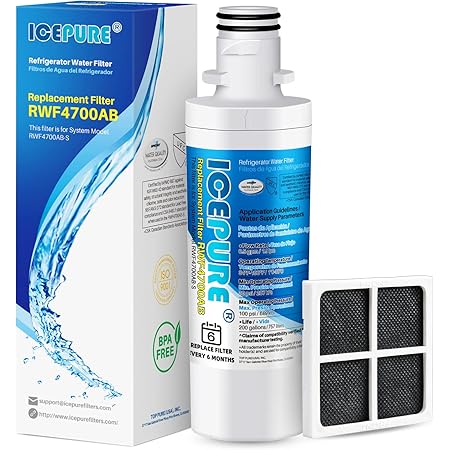 Amazon.com: GLACIER FRESH Water Filter LT1000PC Replacement for LG ...