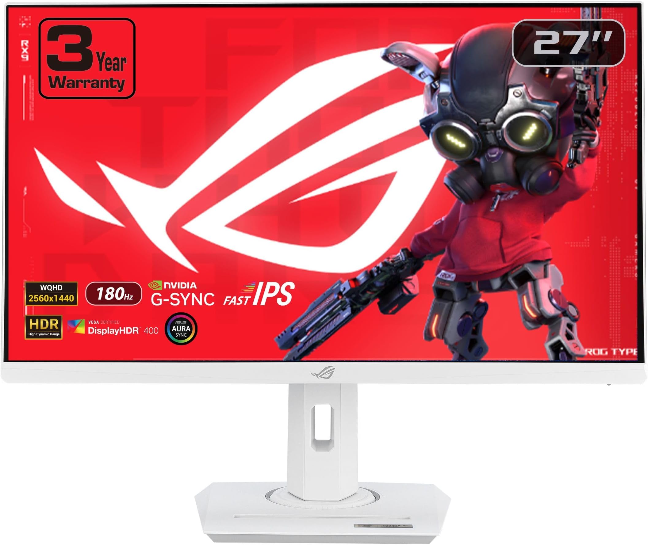 Amazon.com: ASUS ROG Strix 27” 1440P USB-C HDR Gaming Monitor (XG27ACG ...
