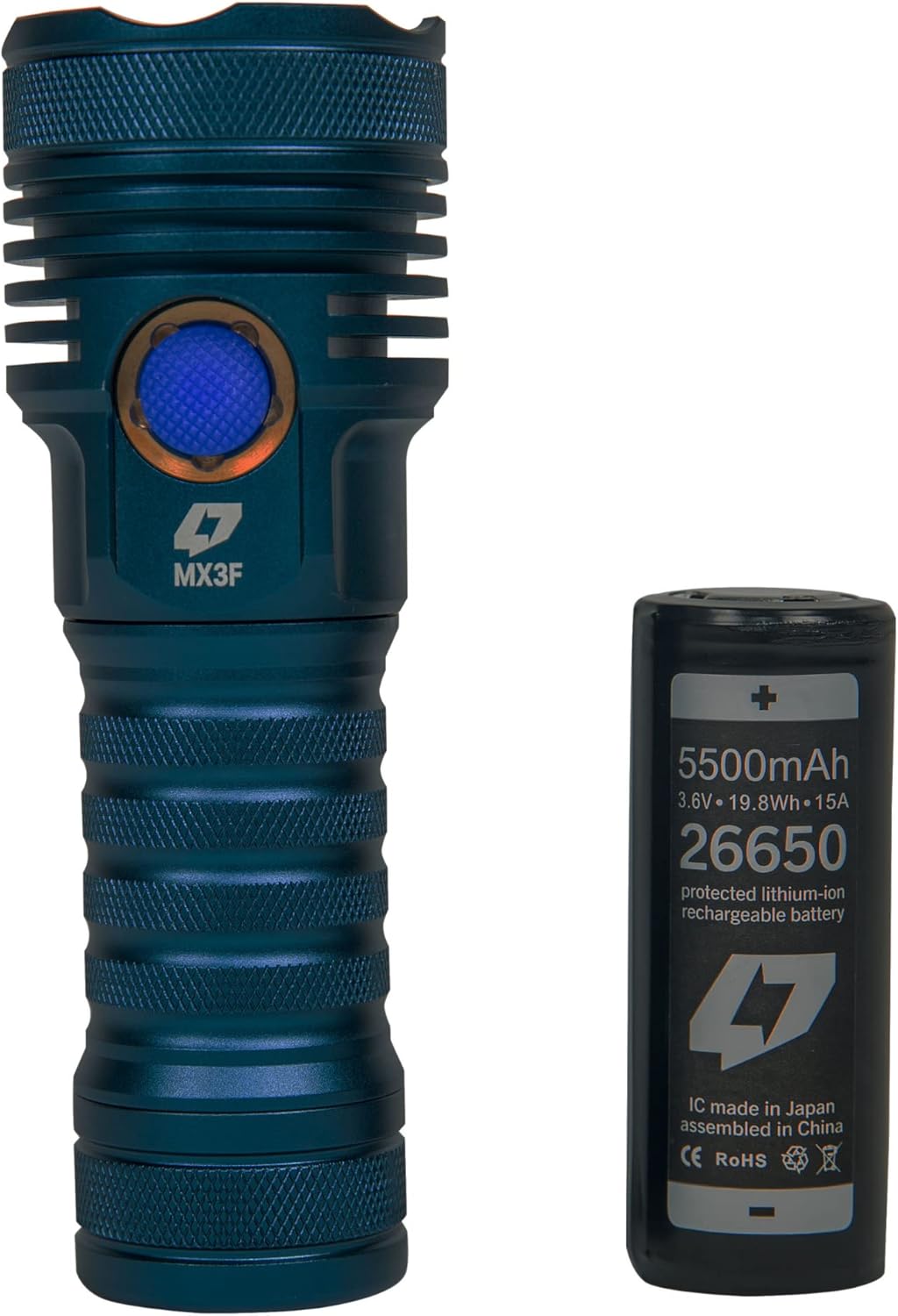 Foursevens Prometheus Lights Maelstrom MX3F with Flex Charger - Amazon.com