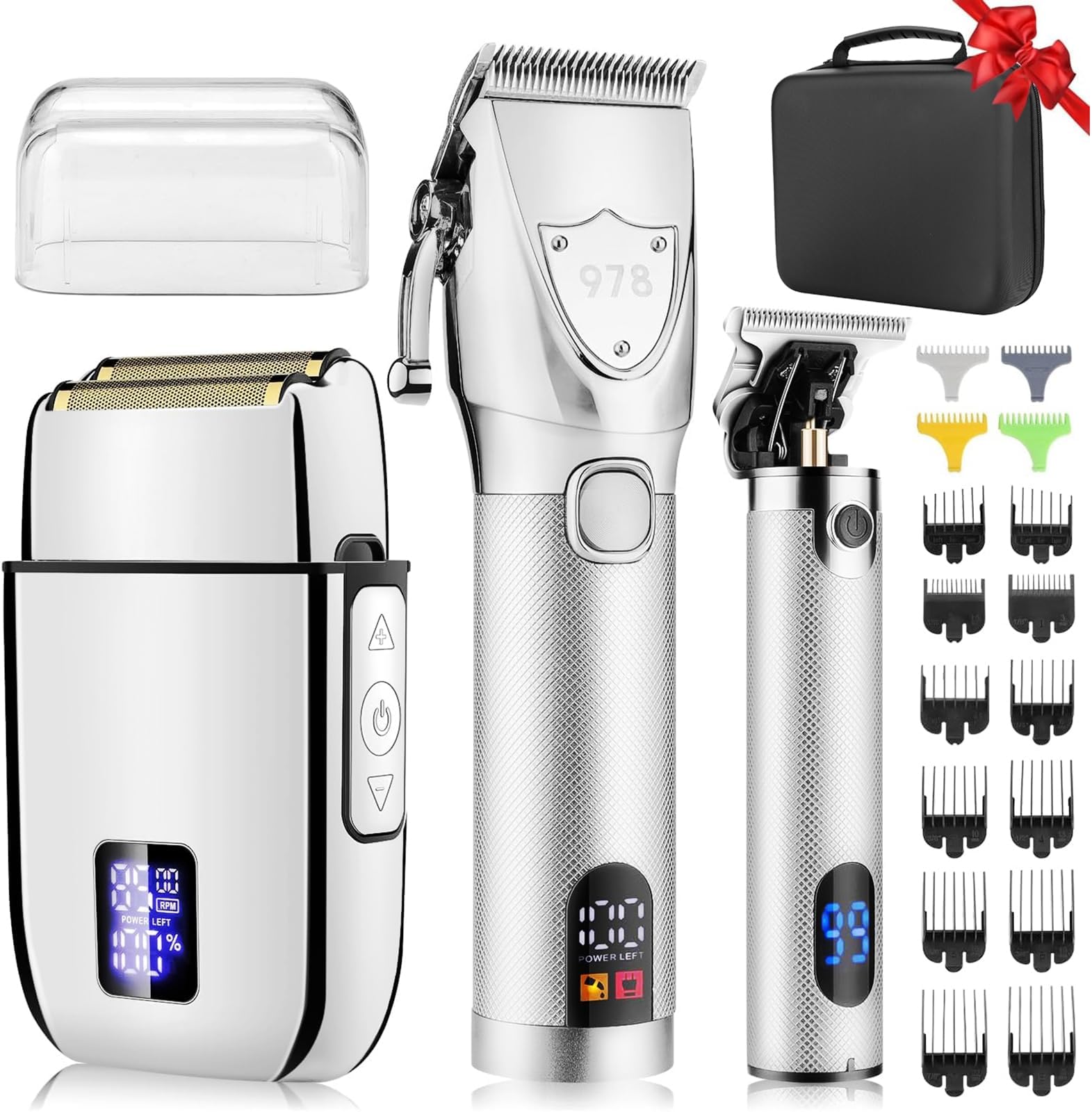 Amazon.com: Suttik Professional Hair Clippers and Trimmers Set ...