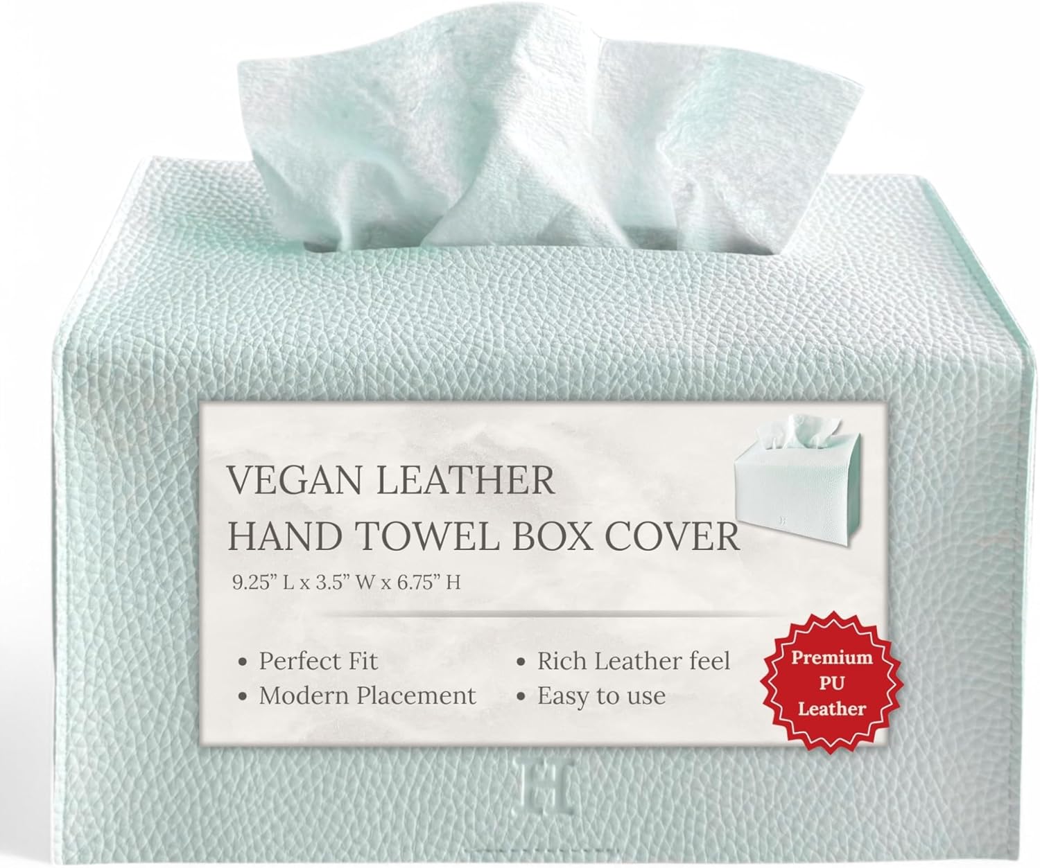 Amazon.com: Hand Towel Box Cover Holder by Hirano's BAZAAR - Vegan ...