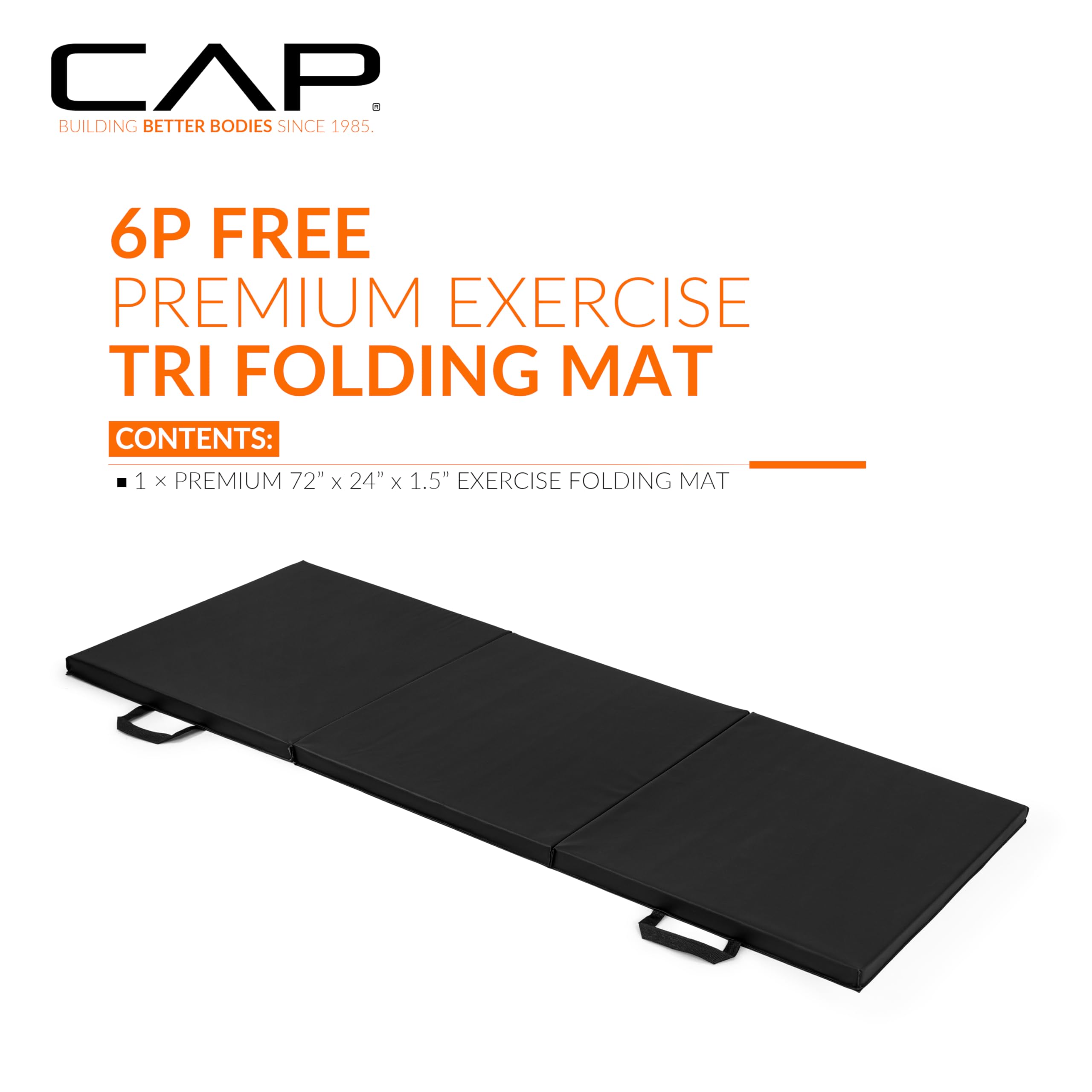 Snapklik.com : CAP Barbell All Purpose Folding Anti Tear Exercise ...