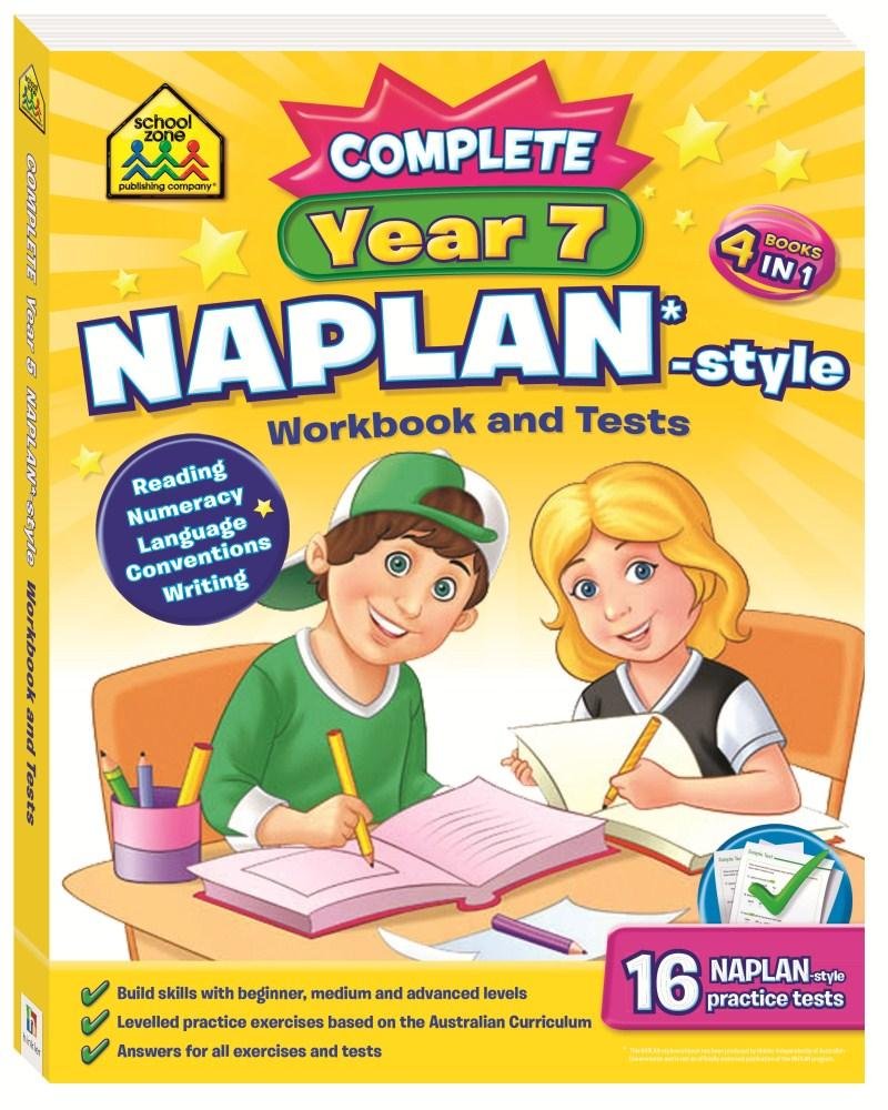 NAPLAN Year 7 Complete Workbook and Tests: unknown author ...