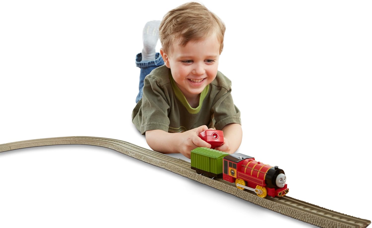 Fisher-Price Thomas & Friends TrackMaster, R/C Victor Playset : Amazon ...