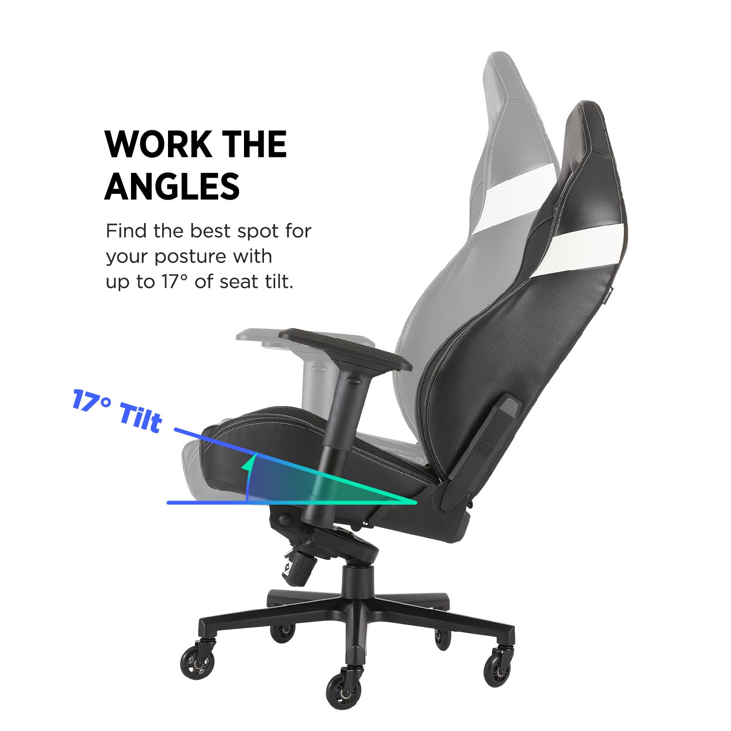 Gaming Stuhl Breite Sitzflache
