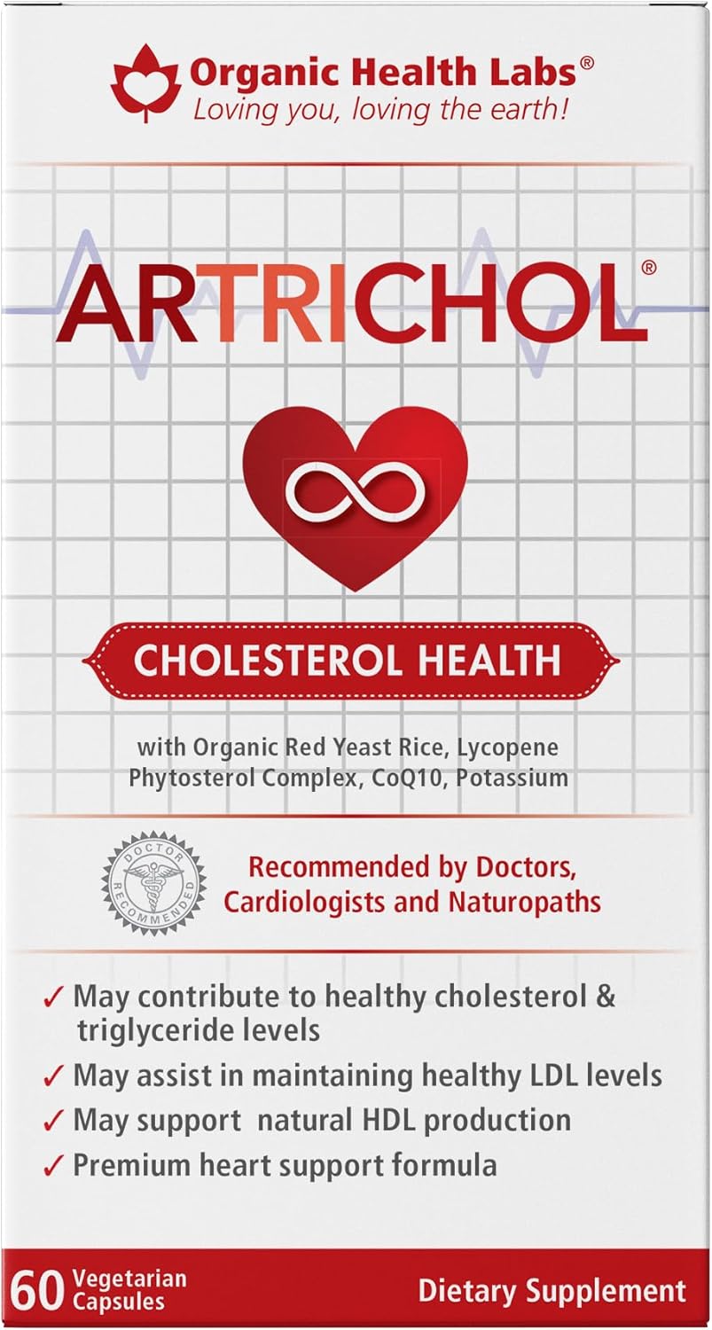 ARTRICHOL®- Arteries, Cholesterol & Triglycerides - 60 Veggie Capsules ...