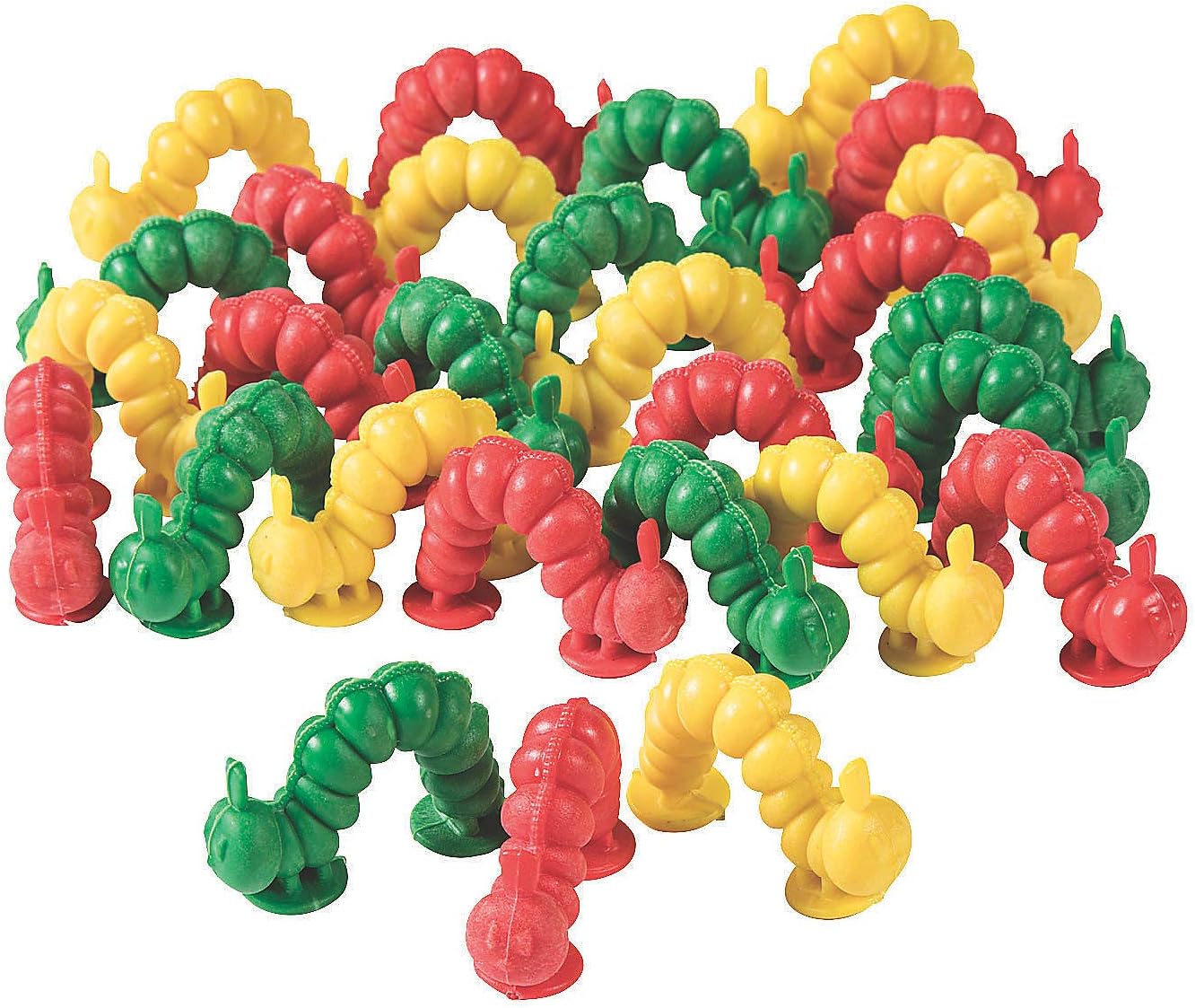 Amazon.com: Fun Express Mini World of Eric Carle Caterpillar Counters ...