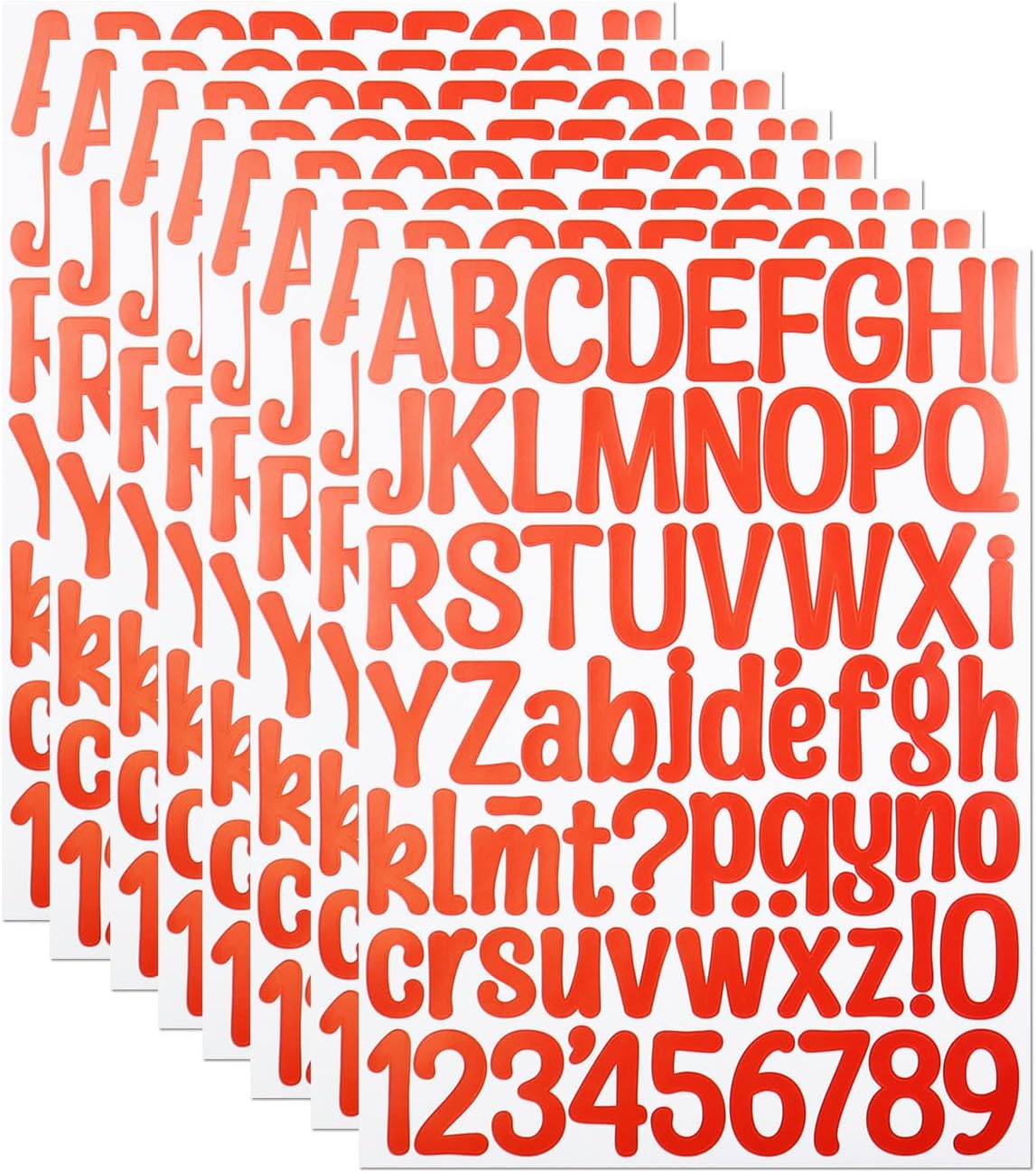 Amazon.com: CMBBZZY 1 1/2Inch Letter Stickers, 552 Pieces Alphabet ...