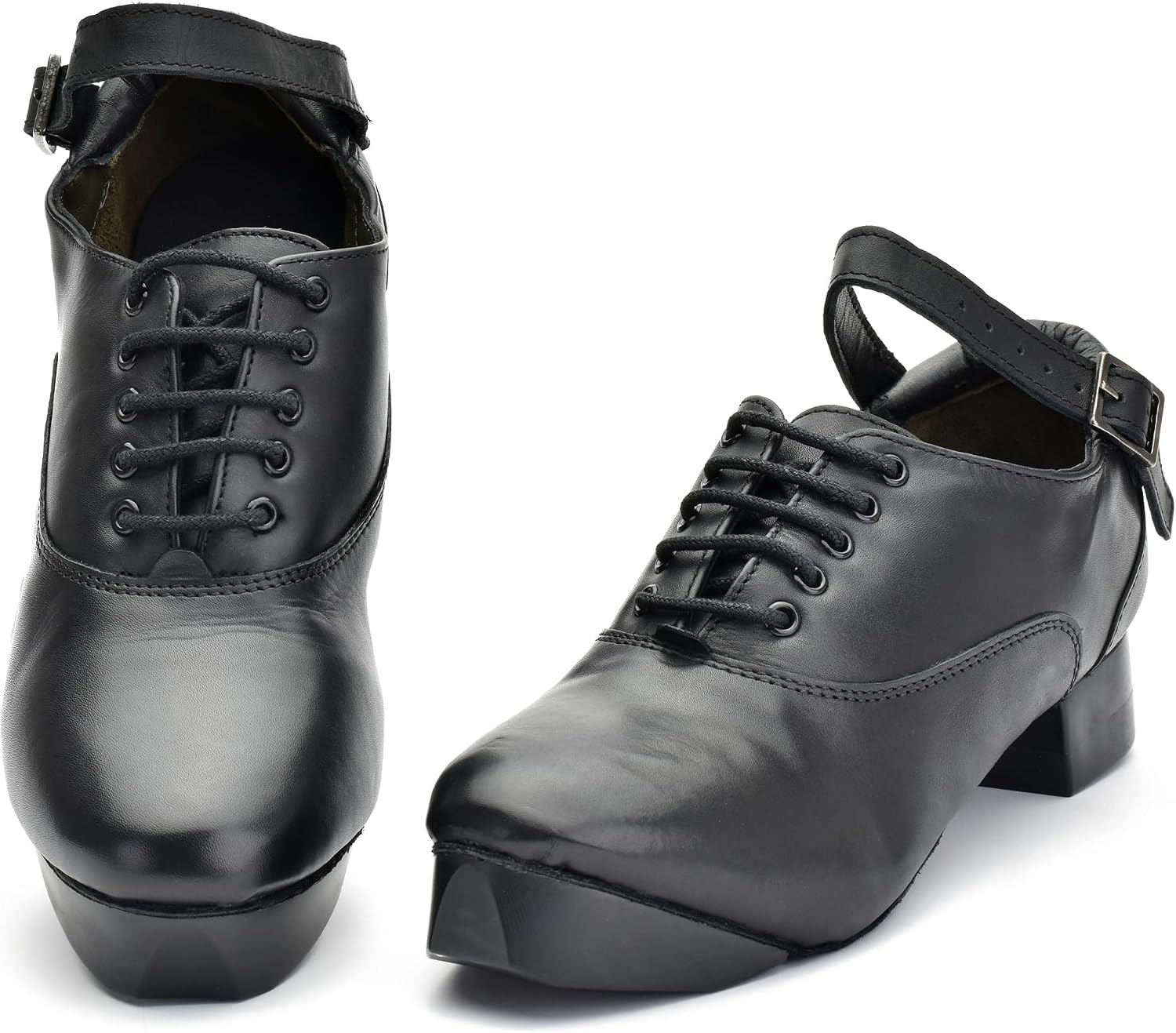 Amazon.com: Irish Hard Dance Shoes Style Classic Size UK 4.5 Black ...