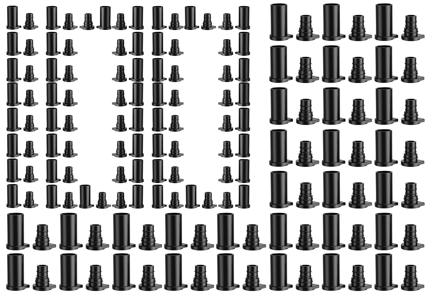 Snapklik.com : Bateria Power 100 Pairs Solar Connector Caps