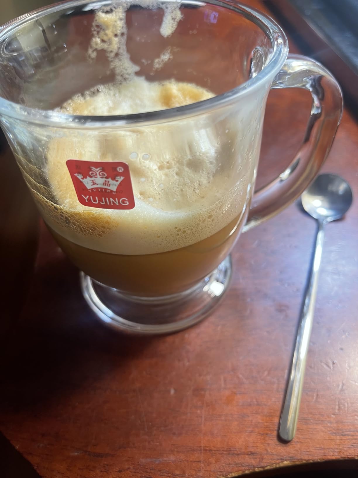 $5/mo - Finance Mfacoy Glass Coffee Mugs Set of 4, Clear Large Coffee ...