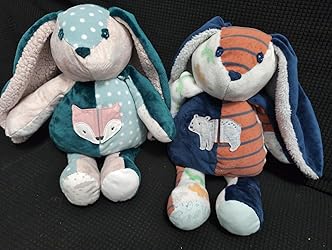 Amazon.com: Simplicity Plush Bunnies and Bear Packet, Code 9306 Sewing ...