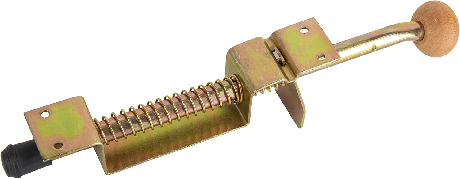 ADGO, Piedino di supporto per porta del garage con molla per fermaporta ...