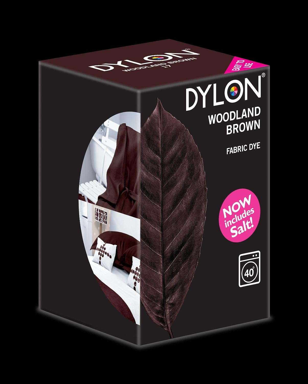 DYLON Woodland Brown Machine Dye 350g Includes Salt. With Free Colour ...