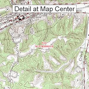 Amazon.com: USGS Topographic Quadrangle Map - Erin, Tennessee (Folded ...