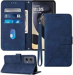Moment Dextrad for Motorola Edge 2024 Case Wallet,[Card Holder Slots ...