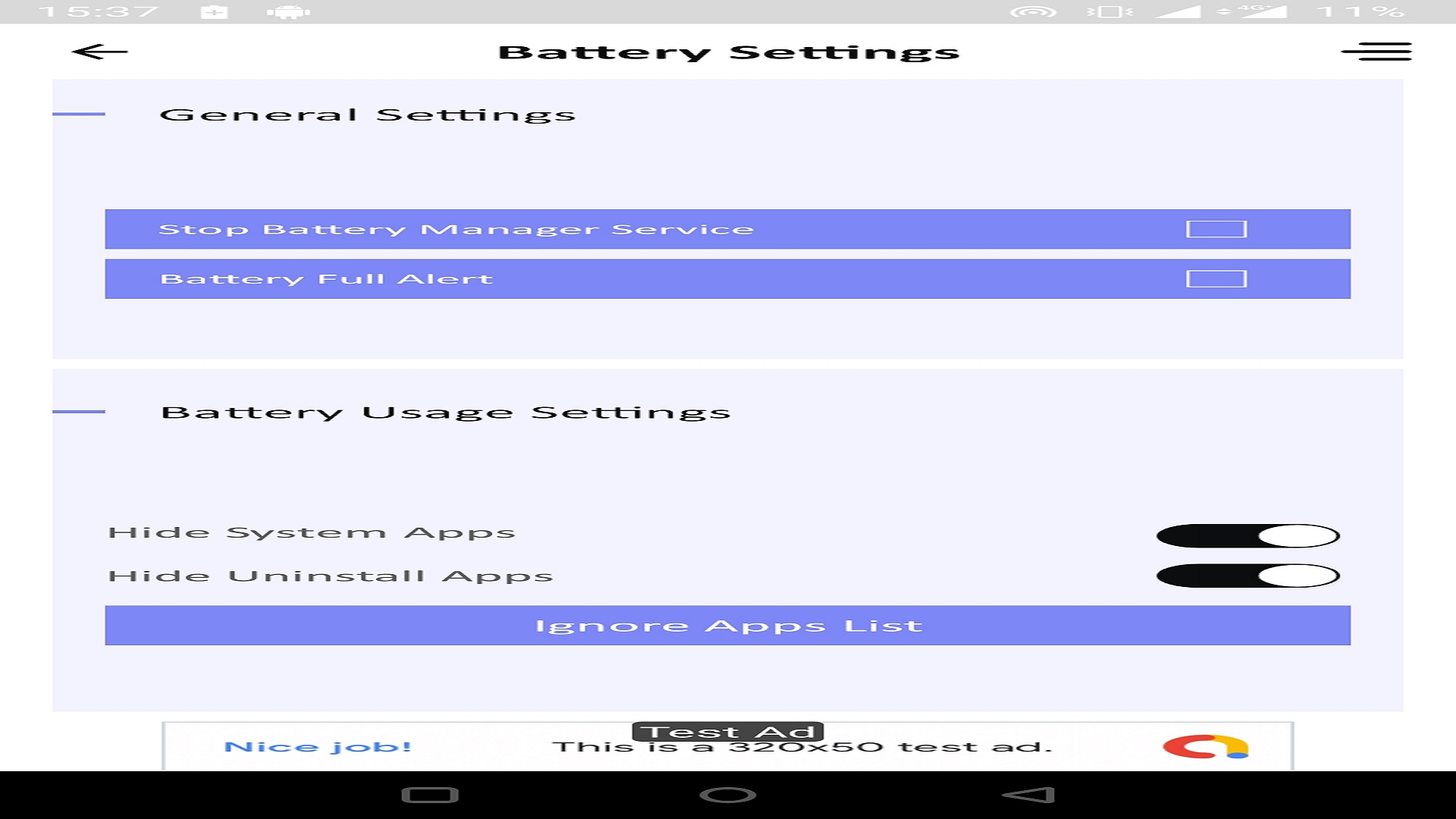 Battery Status Monitor - App on Amazon Appstore
