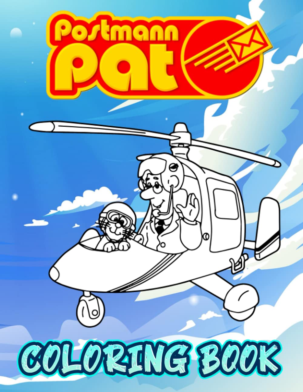 Buy Postman Pat Coloring Book: Perfect Coloring Book For Adults and ...