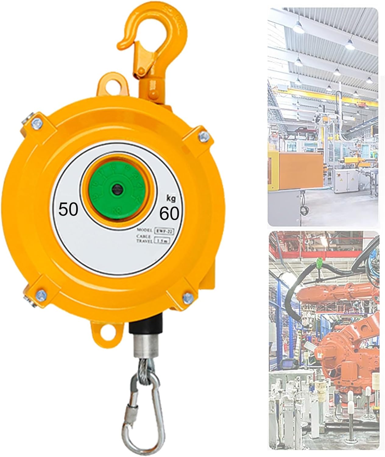 Spring Balancer, Tool Balancer Holder, Adjustable Tension, Retractable ...