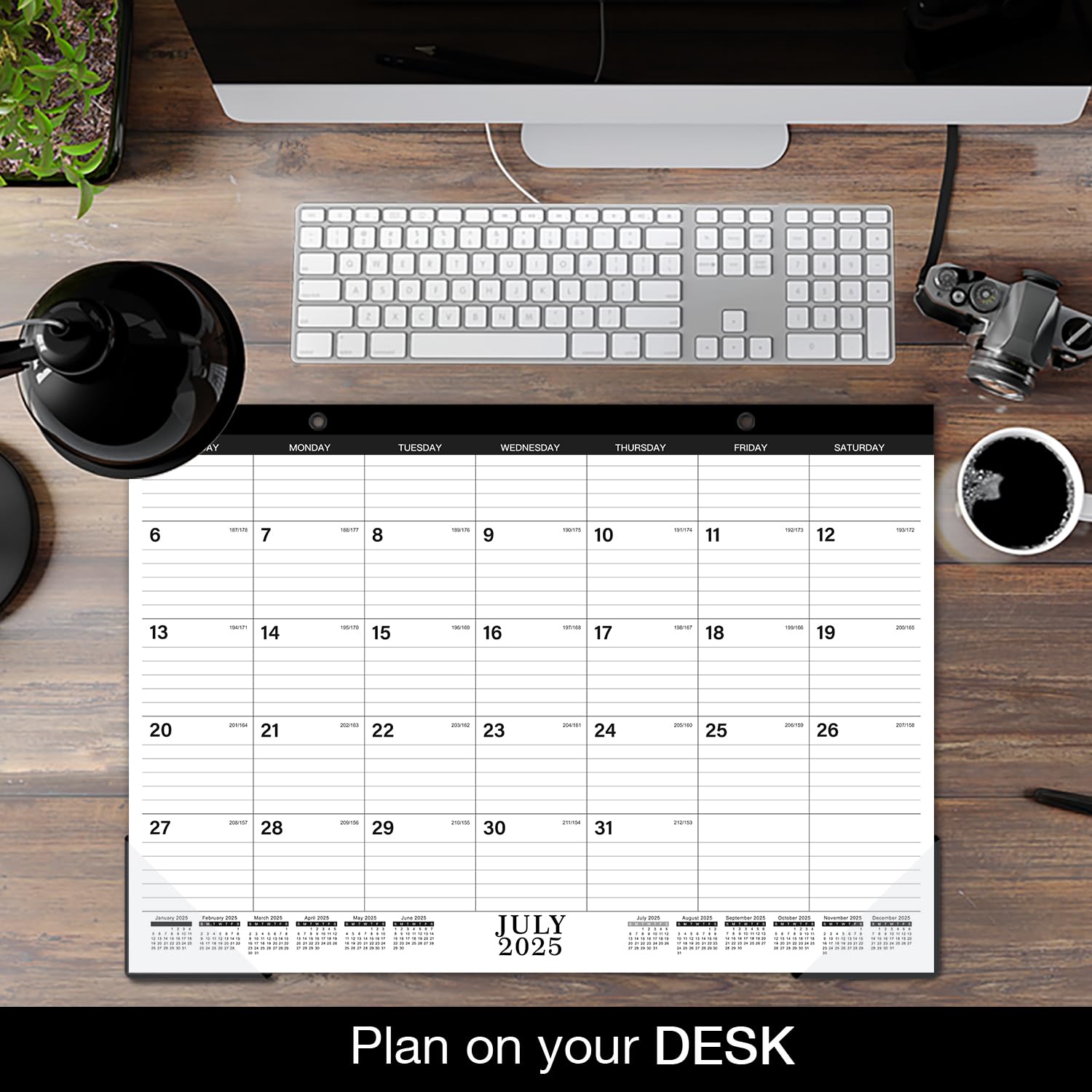 Snapklik.com : 2024-2025 Desk Calendar - MAR 2024 - AUG 2025, 12 ...