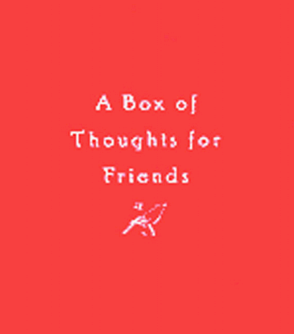 A Box of Thoughts for Friends: Howard Klein: 9780811819329: Amazon.com ...