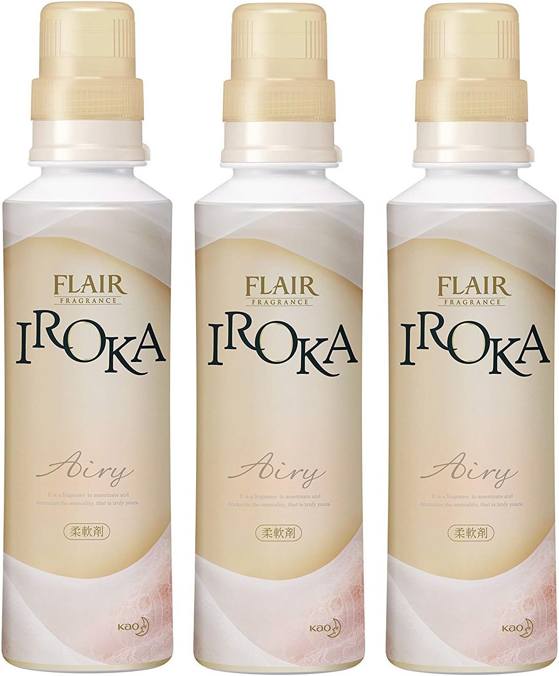Amazon | フレアフレグランス 柔軟剤 IROKA(イロカ) Airy(エアリー) 本体 (570ml×3セット) | フレアフレグランス | 液体柔軟剤
