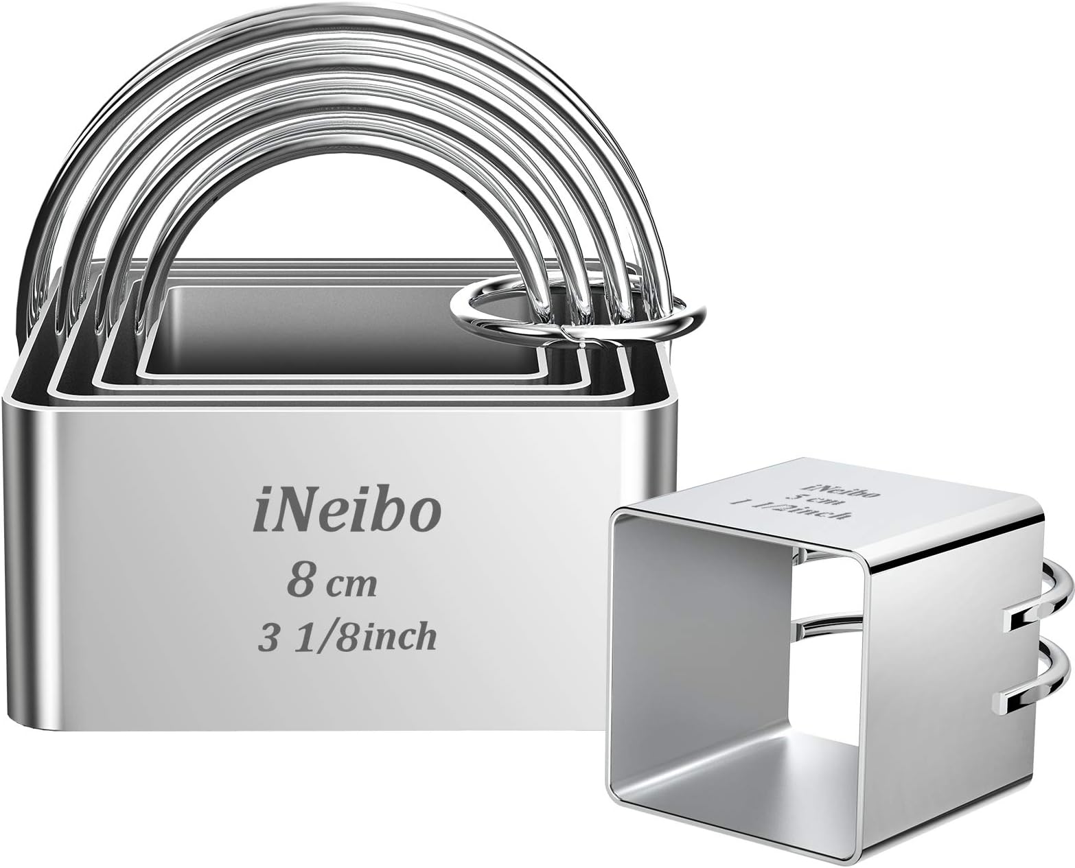 iNeibo Professional Baking Tools Biscuit Cutter Set Dough Blender ...