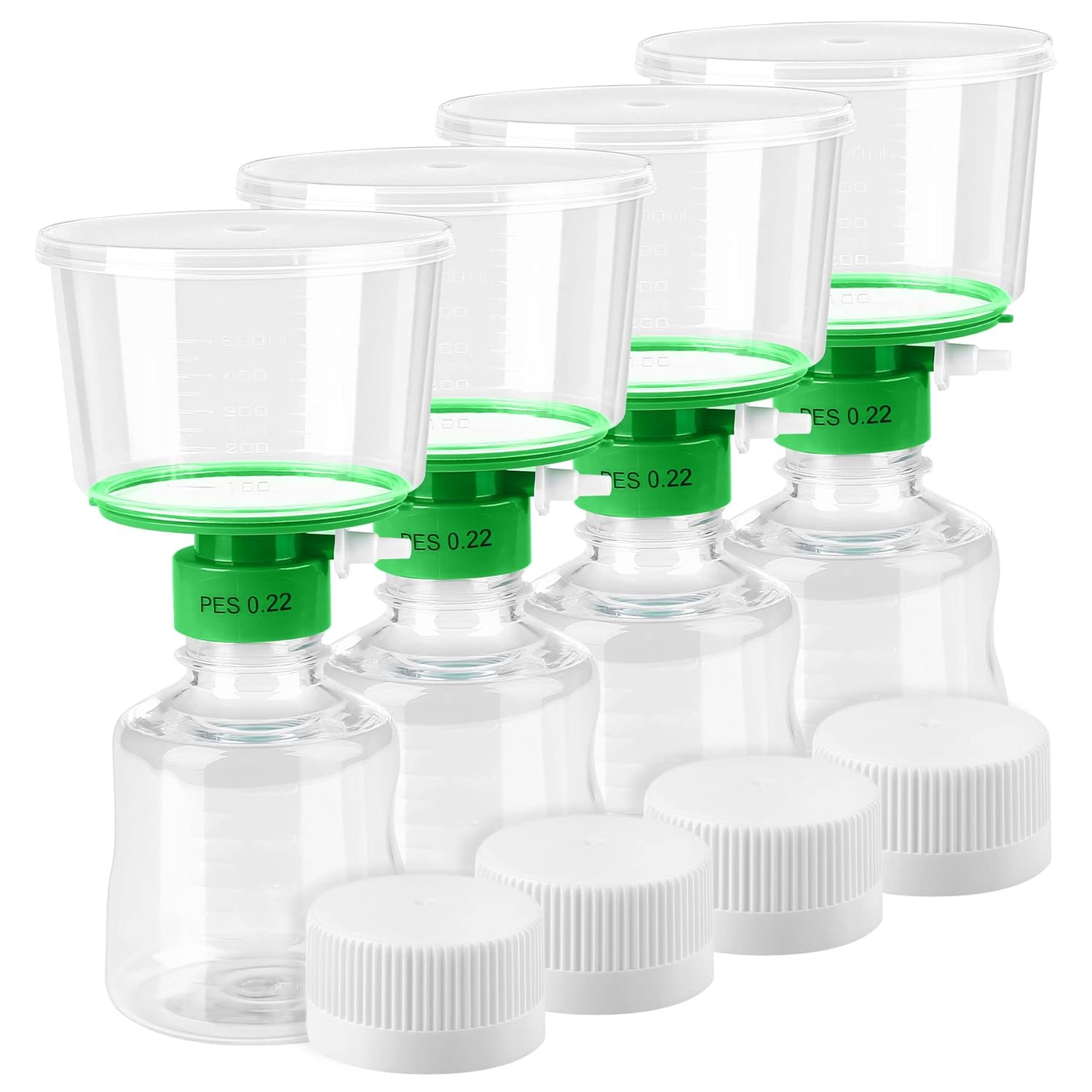 Membrane Solutions Sterile Disposable Vacuum Filter Units with 0.22um ...