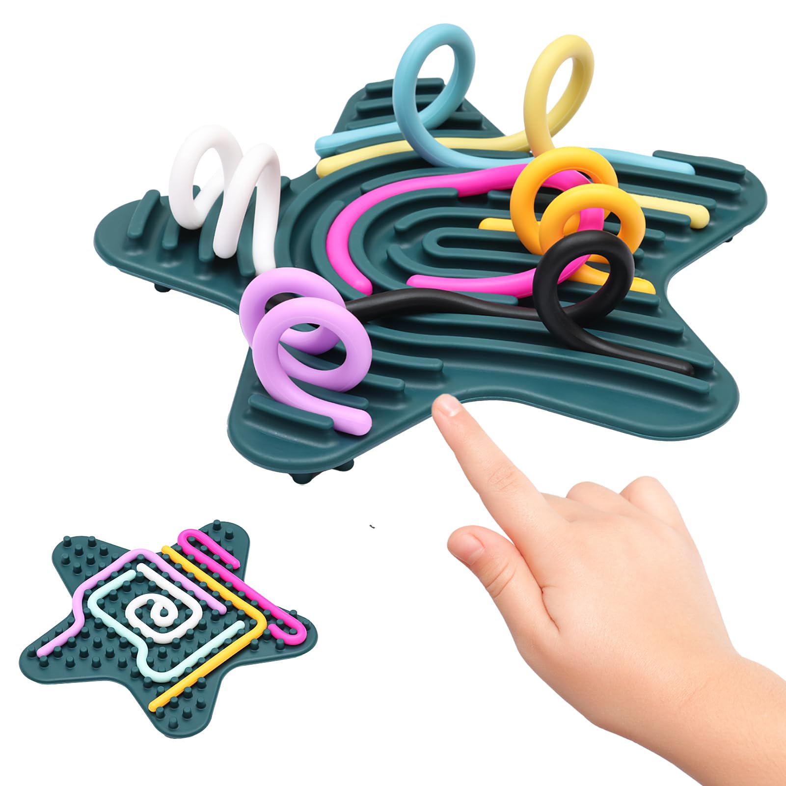 Sensory Activity Board Sensory Fidget Toys Toys For Kids 4 | Desertcart ...