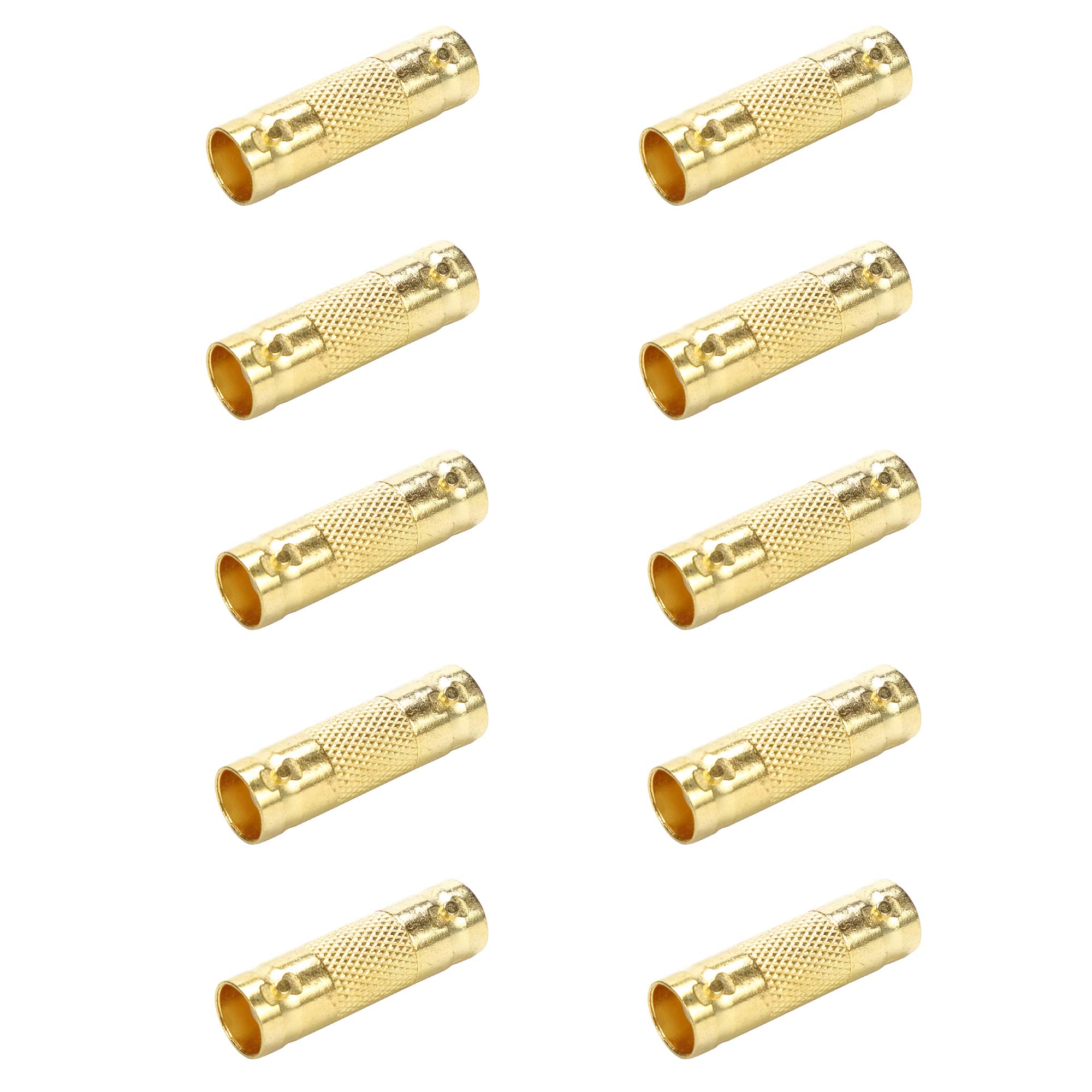 Buy TLS.eagle BNC Female to Female Coaxial Barrel Cable Connector Coax ...