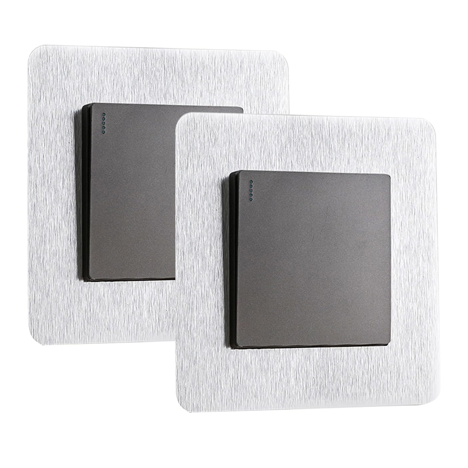 2 Pcs Light Switch Surround Single Light Switch Cover Plates Finger ...