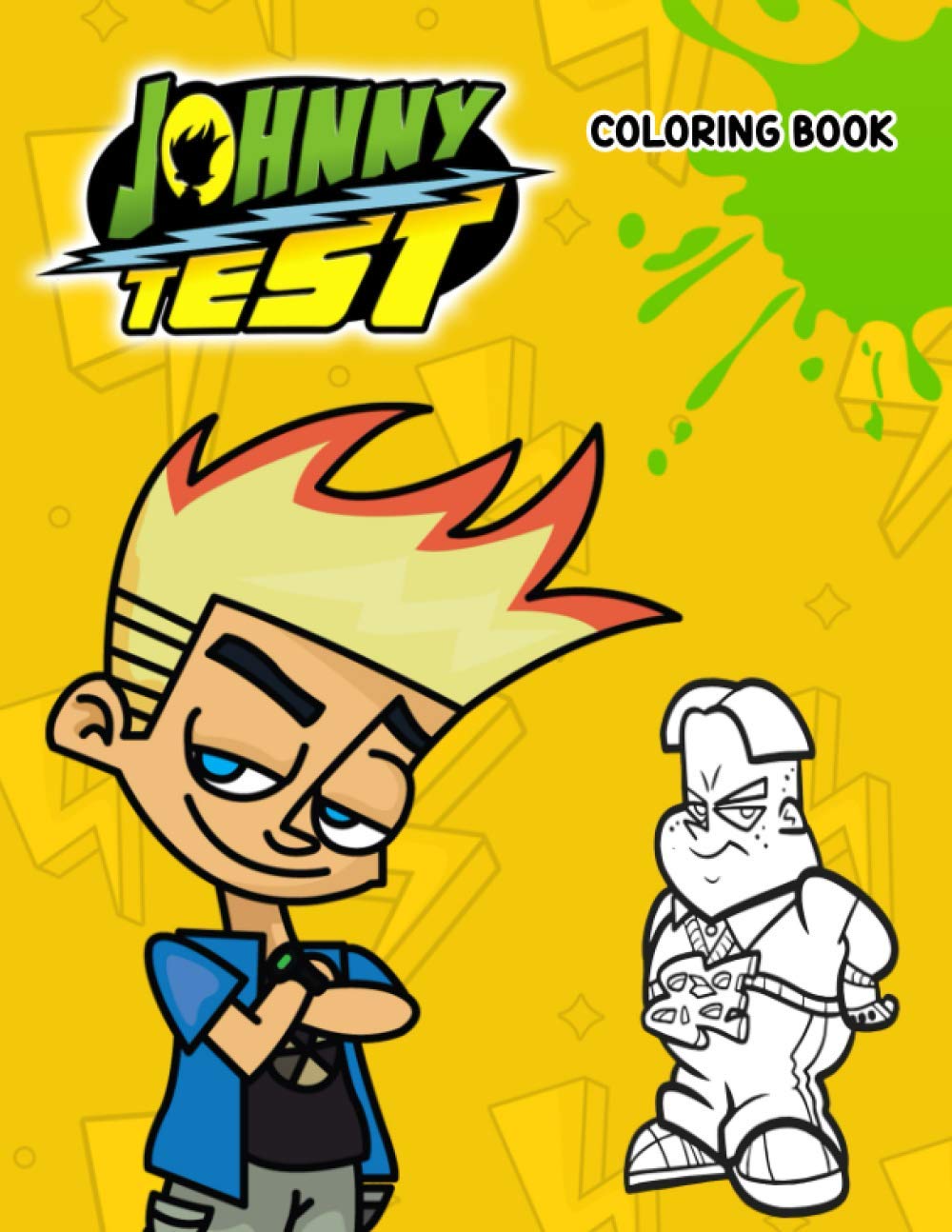 Buy Johnny Test Coloring Book: Funny Coloring Book With 50+ Images For ...