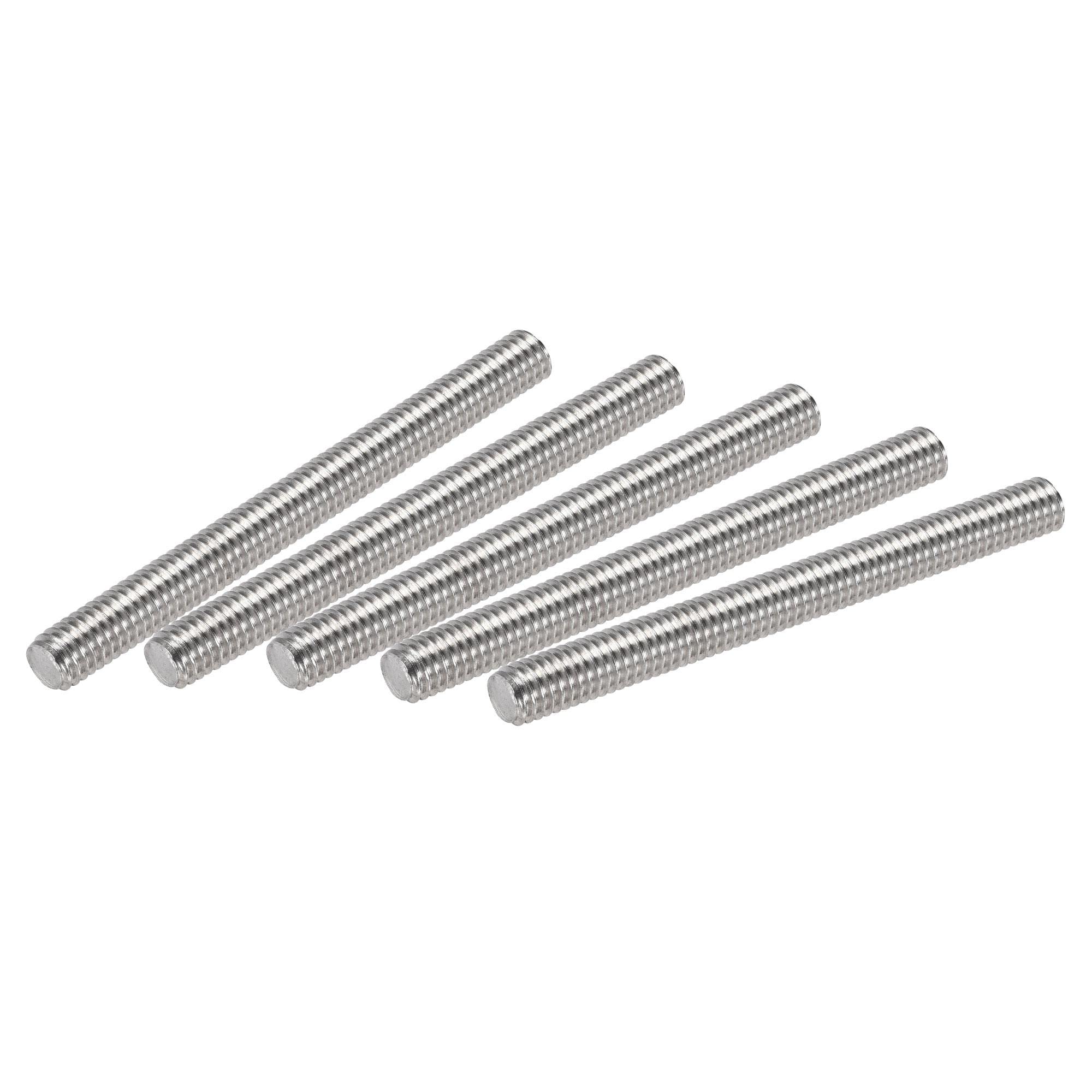Amazon.com: uxcell 10Pcs M6 x 60mm Fully Threaded Rod 304 Stainless ...