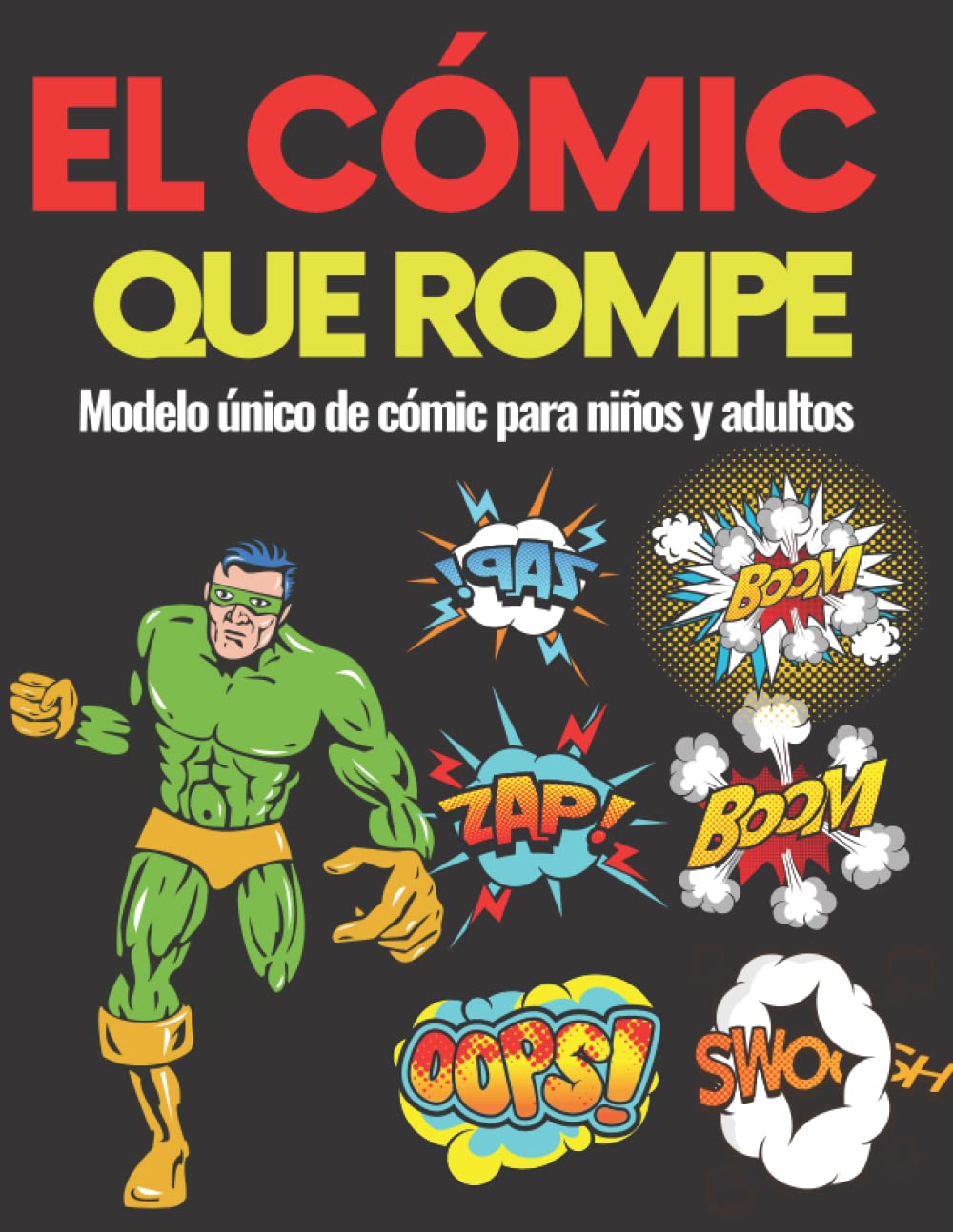 Buy El Cómic que rompe: Crea tu Cómic-Libro virgen de historietas, 102 ...