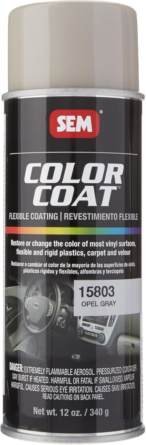 Amazon.com: SEM 15803 Opal Gray Color Coat - 12 oz. : Automotive